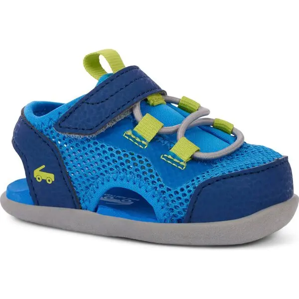 See Kai Run Mini Aven Water Friendly Sandal - Bold Blue