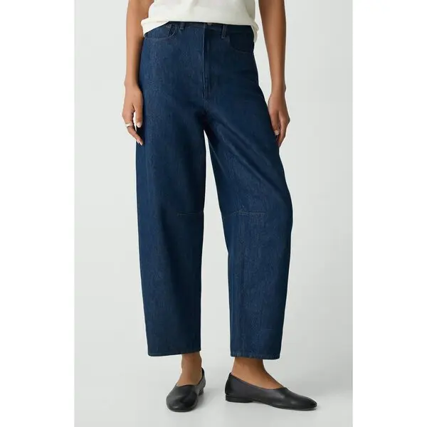 Theory Barrel Leg Jeans
