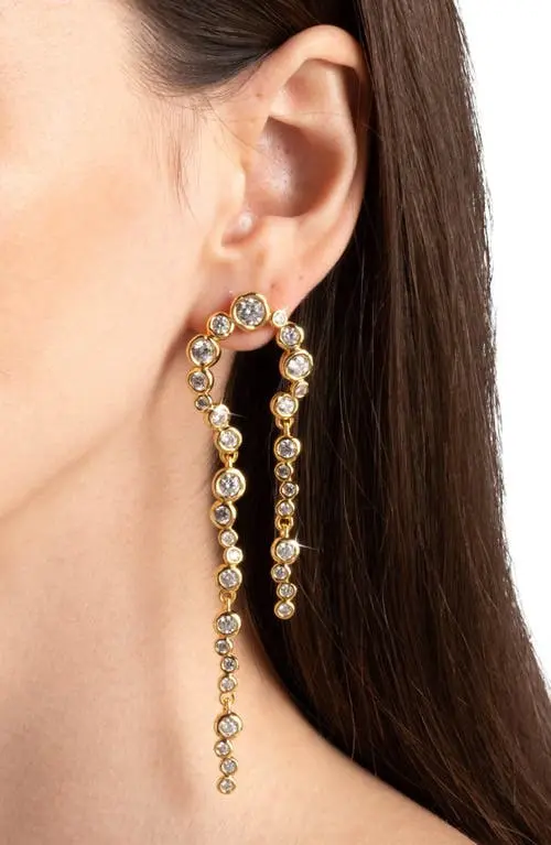 Alexis Bittar Asterales Arched Drop Earrings