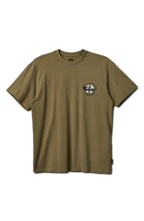 Quiksilver Wake Up World Graphic T-shirt