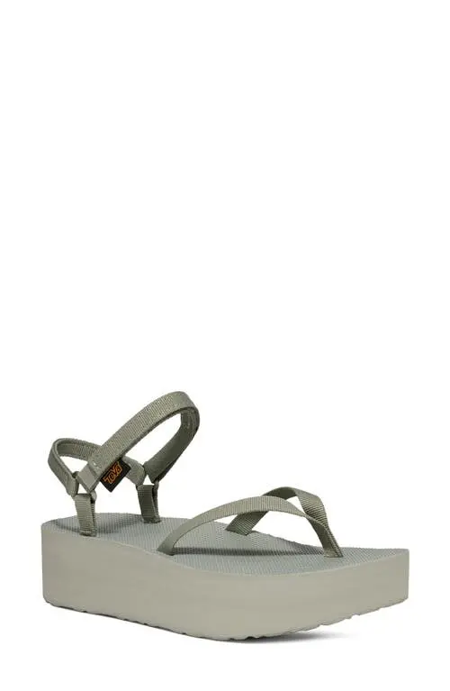 Teva Slim Flatform Sandal - Seagrass