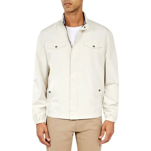 CON.STRUCT Slim Fit Solid Hybrid Field Jacket - Grey