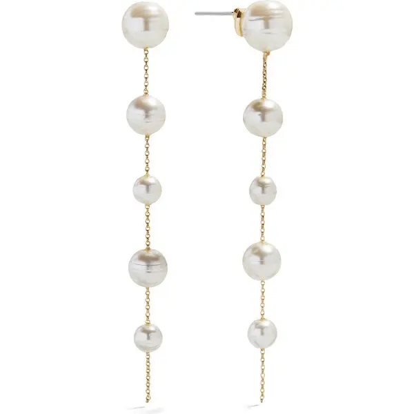 Baublebar Blair Faux Drop Earrings - Pearl