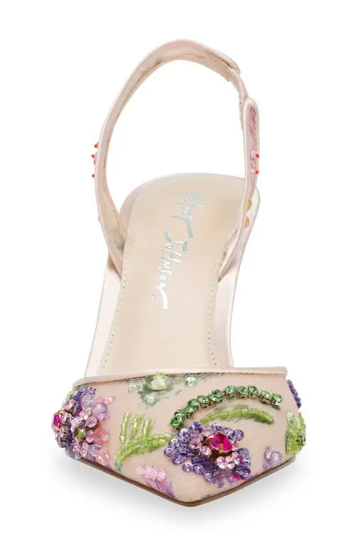 Betsey Johnson Velma Pointed Toe Slingback Pumps