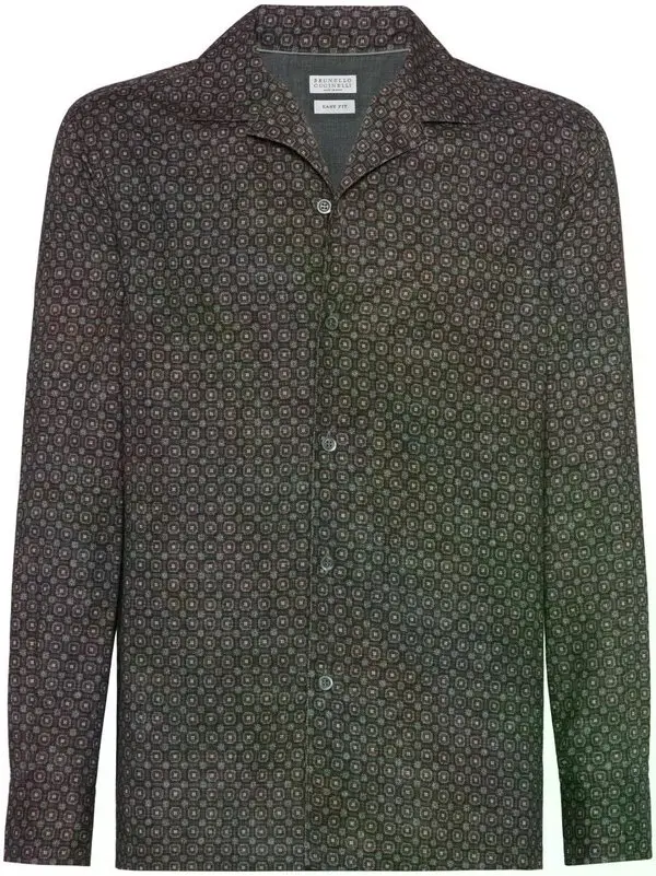 Brunello Cucinelli Camp-collar Shirt