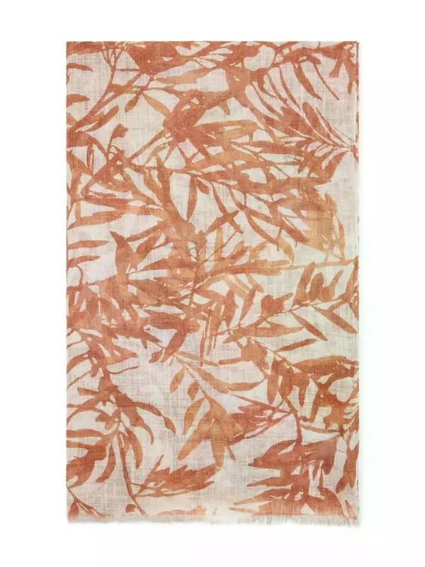 Brunello Cucinelli Floral-print Scarf