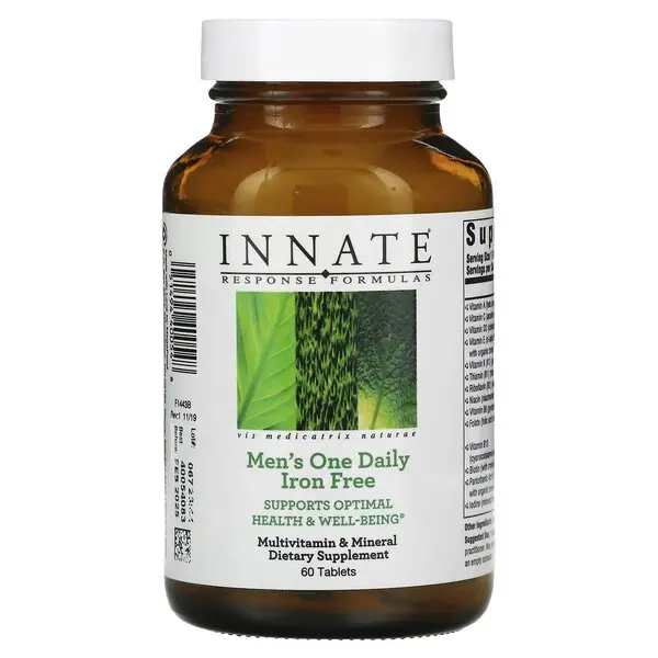 INNATE RESPONSE One Daily Iron Free 60 Tablets - One-color
