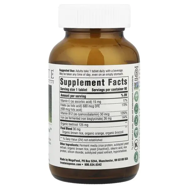 INNATE RESPONSE Iron Response 90 Tablets