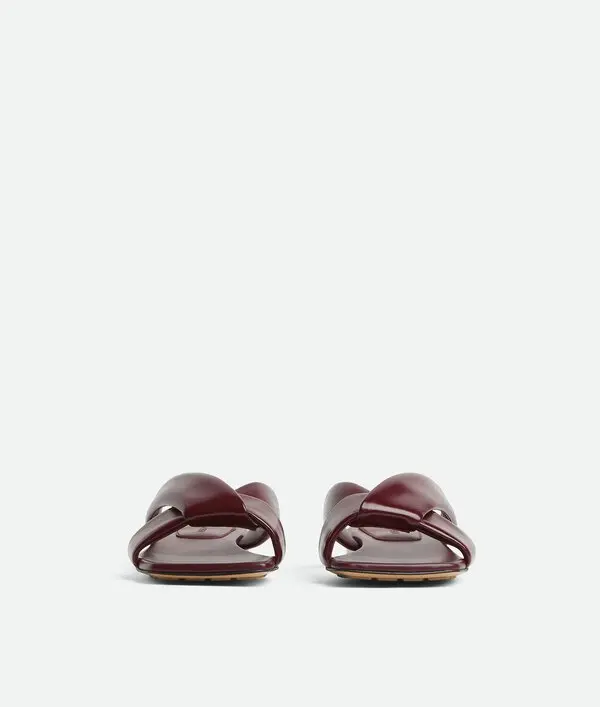 Bottega Veneta Riva Flat Mule - Barolo