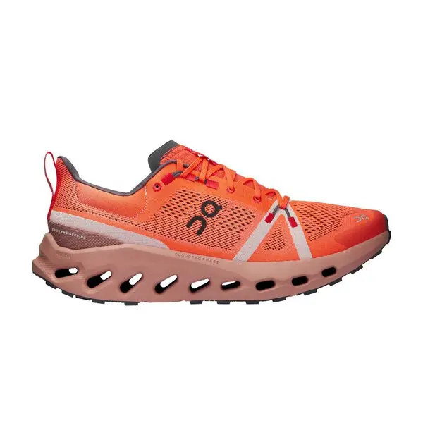 On Cloudsurfer Trail Sneakers - Red