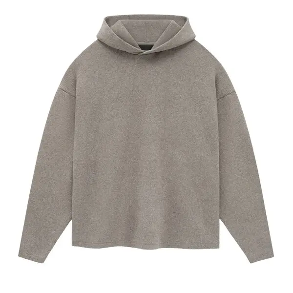 Fear Of God Knit Hoodie - Grey