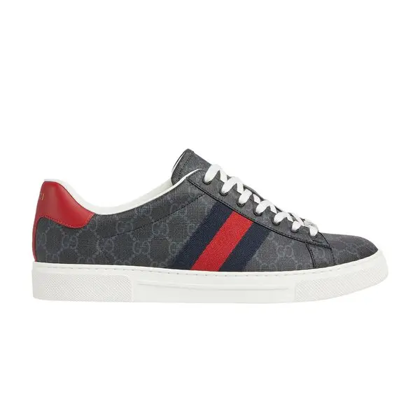 Gucci Ace Gg Supreme Sneakers - Black