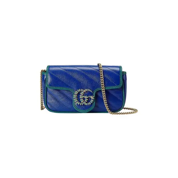 Gucci Super Mini Bag - Blue