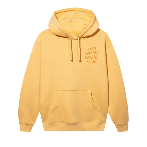 ANTI SOCIAL SOCIAL CLUB Big Kkotch Hoodie - Yellow