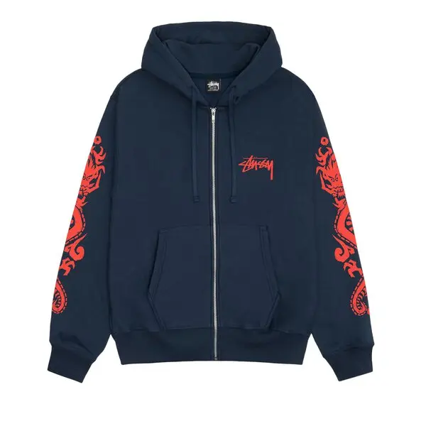 StÜssy Dragons Zip Hoodie