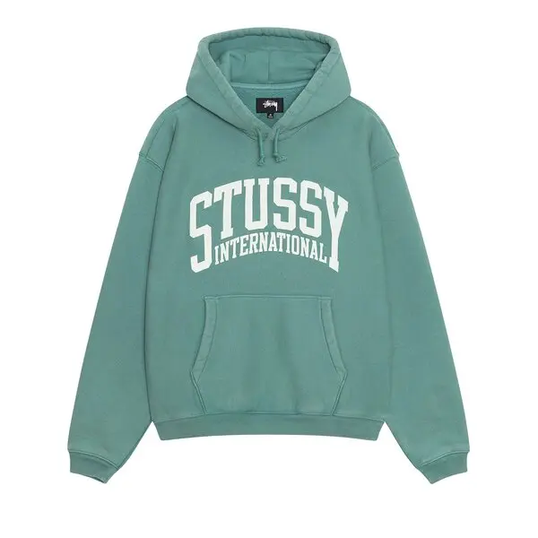 StÜssy Relaxed International Hoodie - Teal
