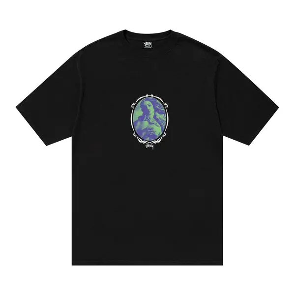 StÜssy Venus Oval Tee - Black