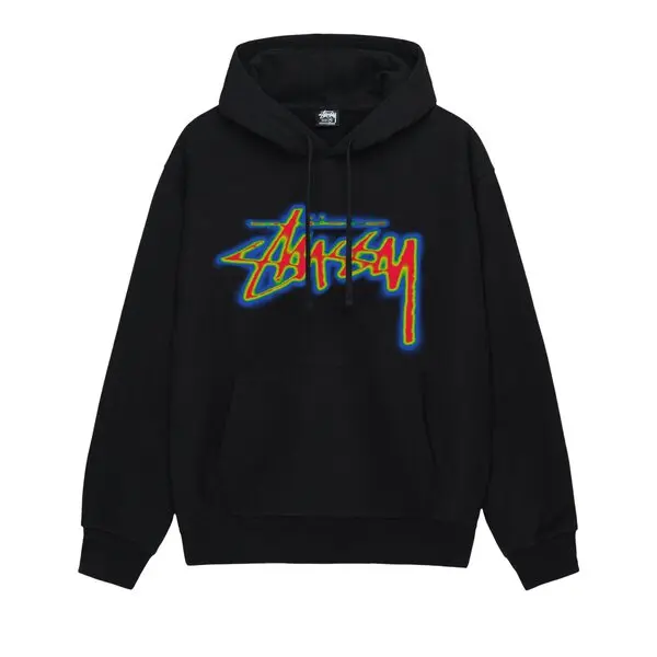 トップス 23AW STUSSY IST HOODIE PIGMENT DYED StüSsy Ist Pigment Dyed Hoodie - Black | Editorialist