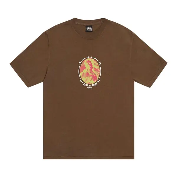 StÜssy Venus Oval Tee - Brown