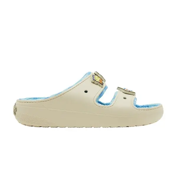 CROCS Spongebob Squarepants X Classic Cozzzy Sandal 'goo Lagoon - Tan