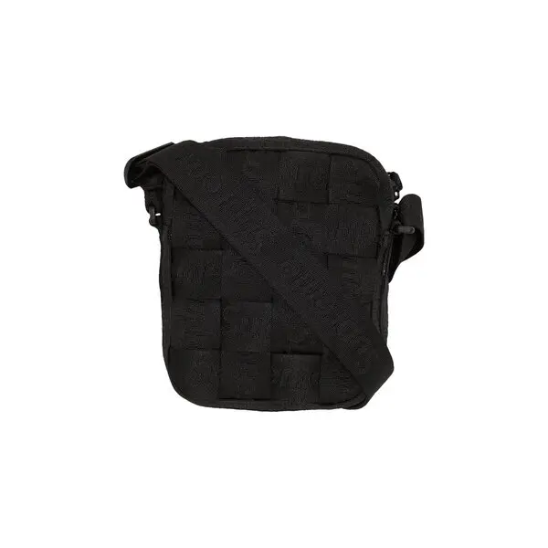 Supreme Woven Shoulder Bag - Black