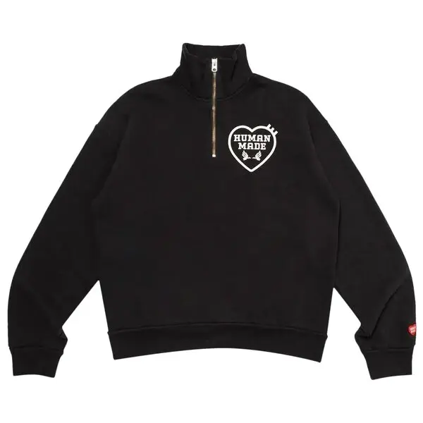 HUMAN MADE Military Half-zip Sweatshirt