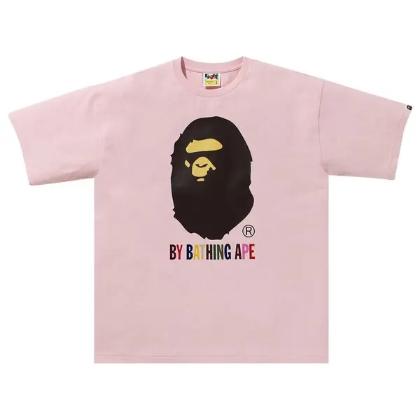 A BATHING APE Colors Bathing Ape Relaxed Fit Tee 'sax - Pink
