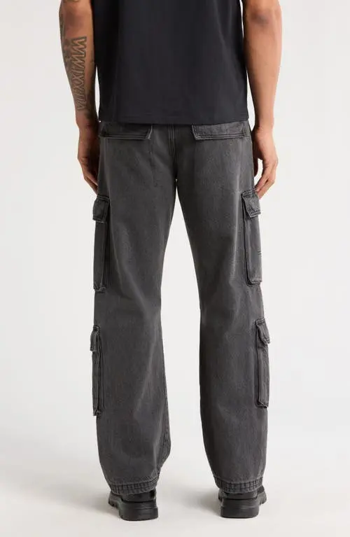 PACSUN Adam Baggy Denim Cargo Pants