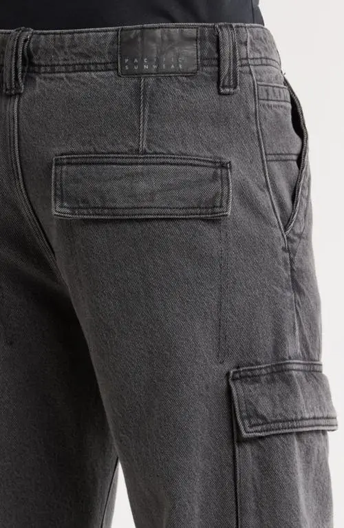 PACSUN Adam Baggy Denim Cargo Pants