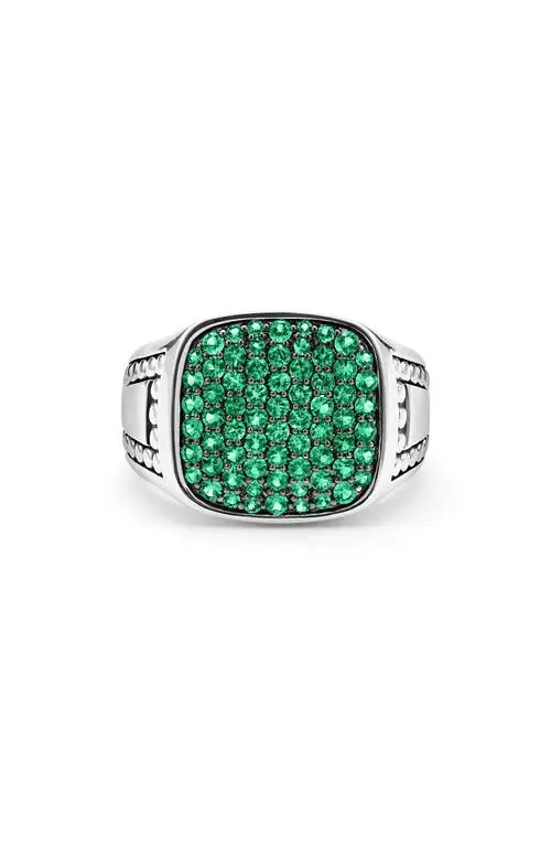 Lagos Anthem Signet Ring - Silver