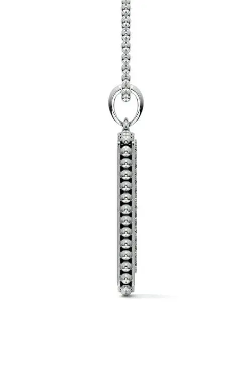 Lagos Sterling Diamond Pave Enhancer Pendant