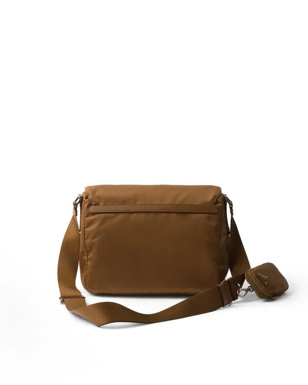 Prada Re-nylon Shoulder Bag - Brown
