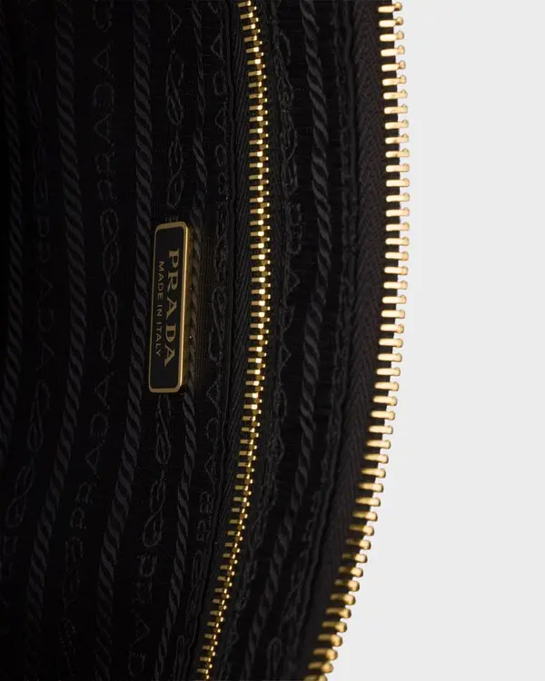 Prada Re-nylon Demi-lune Shoulder Bag