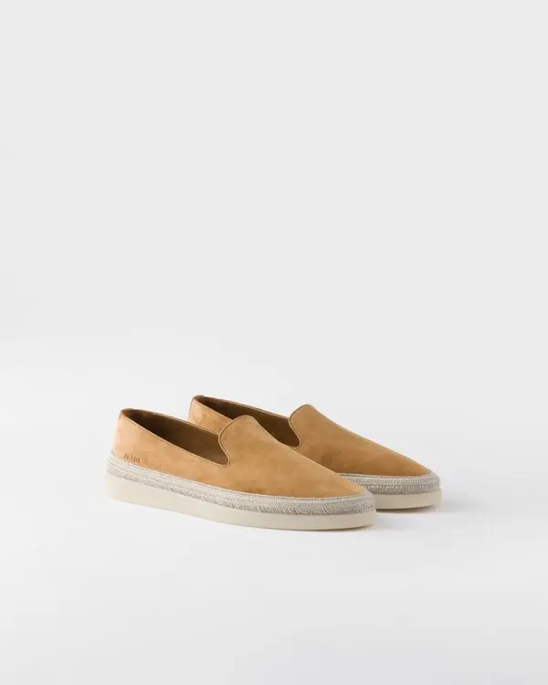 Prada Suede Loafers