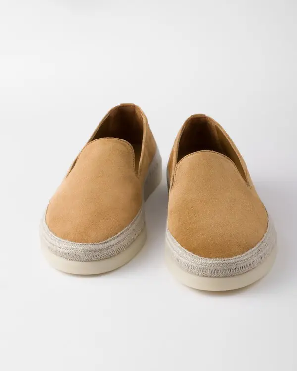 Prada Suede Loafers