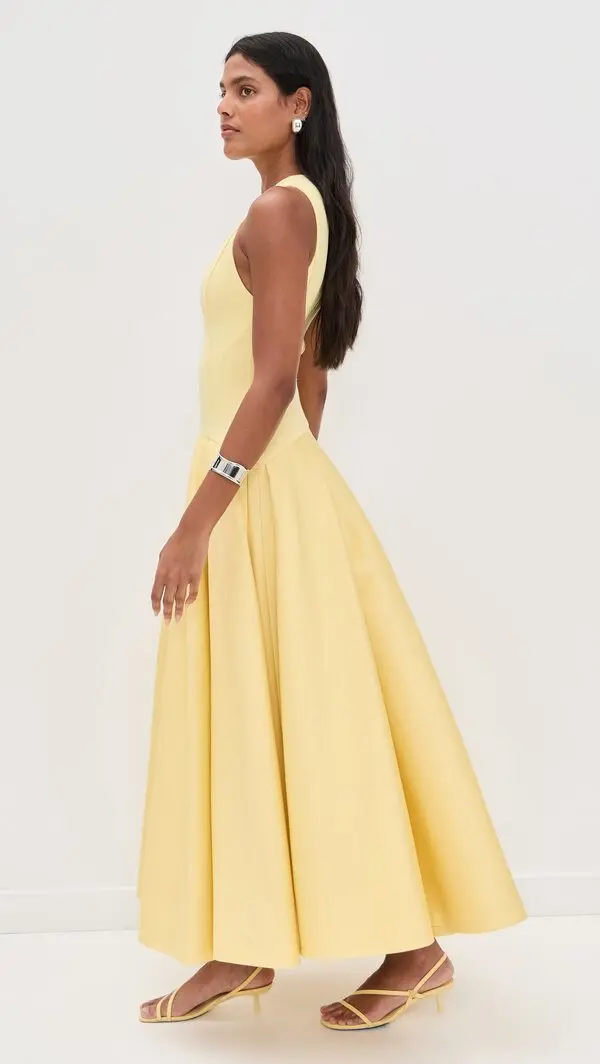 alice olivia oriana drop waist midi dress Alice & Olivia Oriana Drop Waist Midi Dress