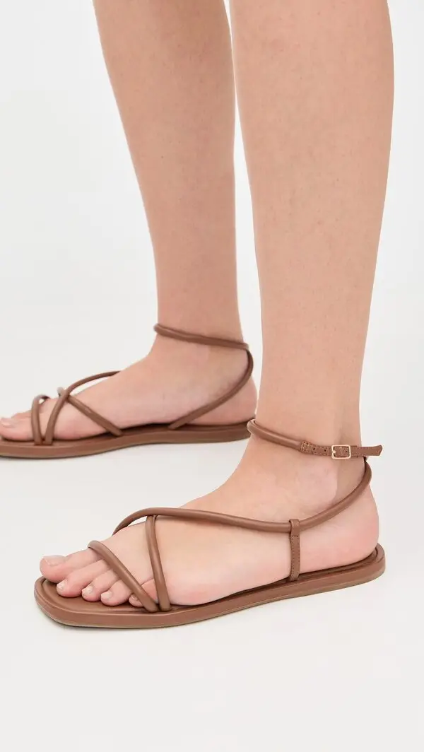 LOEFFLER RANDALL Noor Strappy Sandals - Timber