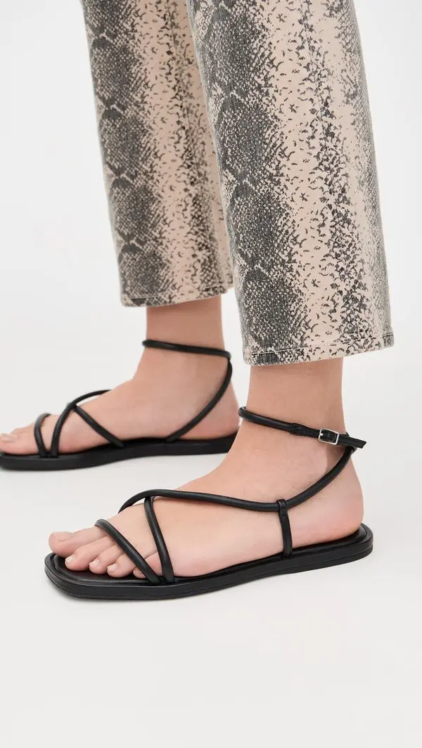 LOEFFLER RANDALL Noor Strappy Sandals - Black