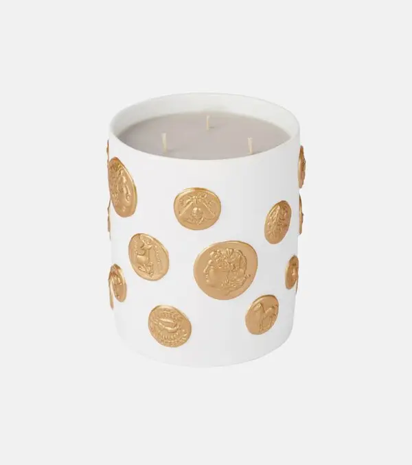L'Objet Médaille Large Scented Candle - White