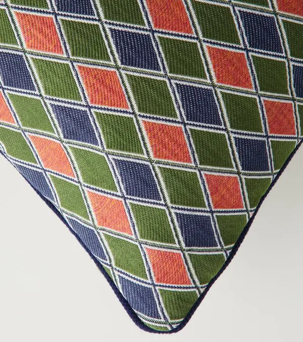 Etro Outdoor Lyrombo Cushion - Blue