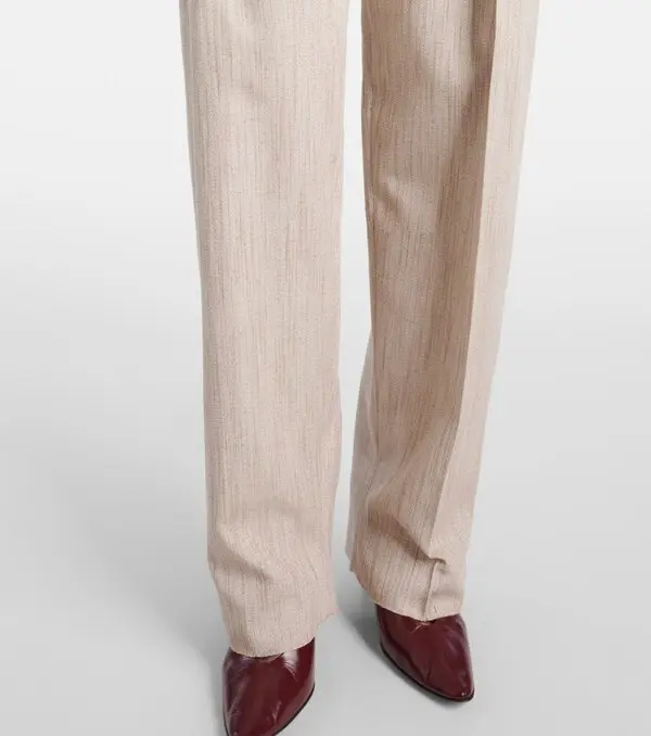 Bottega Veneta High-rise Tapered Trousers