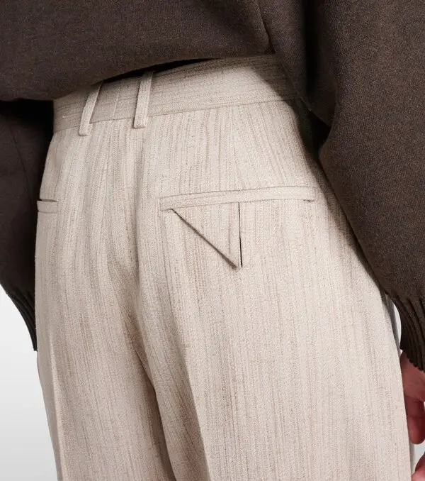 Bottega Veneta High-rise Tapered Trousers
