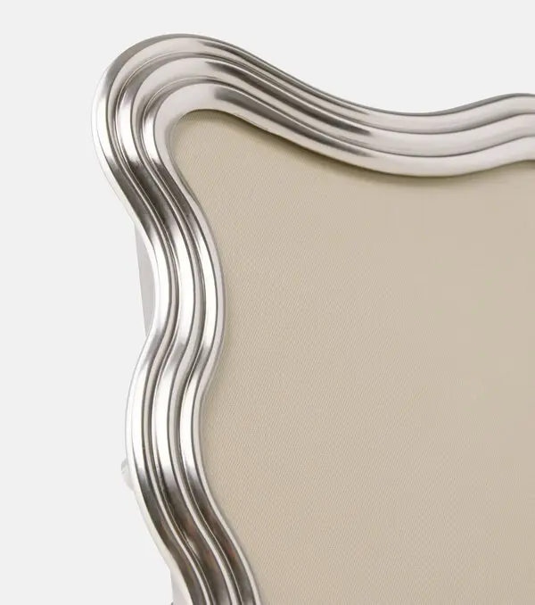 L'Objet Ripple Platinum-plated Picture Frame