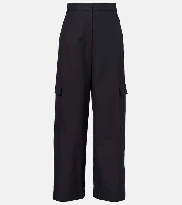 Max Mara Gloria High-rise Cargo Pants - Black