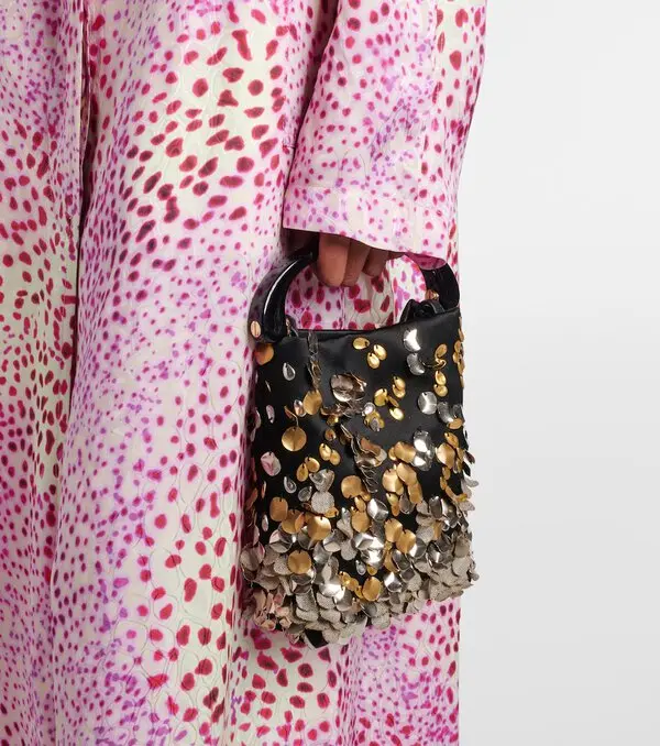 Dries Van Noten Printed Jacquard Coat