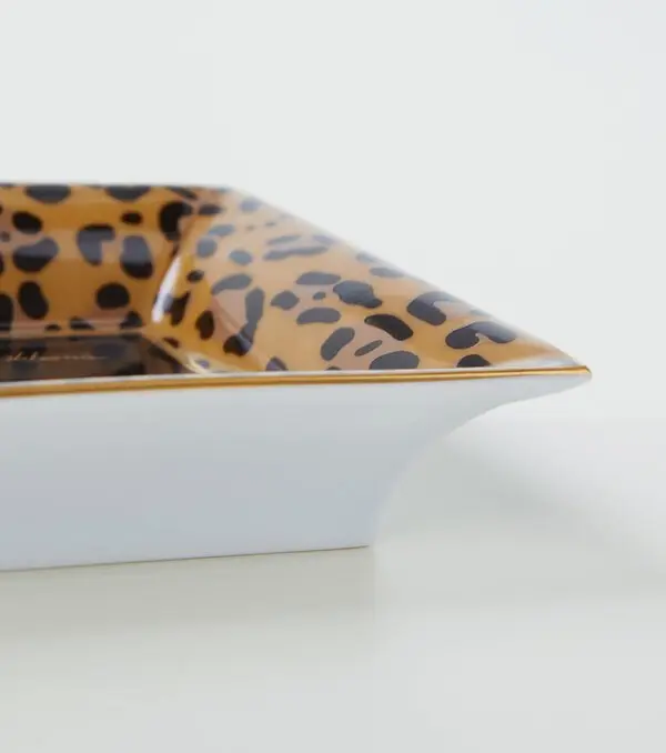 Dolce & Gabbana Leopardo Set Of 3 Decorative Trays