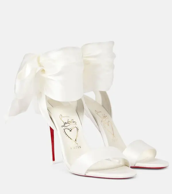 CHRISTIAN LOUBOUTIN Sandale Du Désert 100 Sandals - White