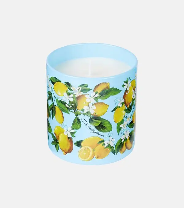 Dolce & Gabbana Lemon Scented Candle - Blue