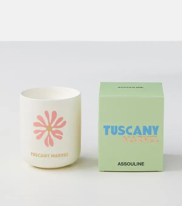 Assouline Tuscany Ceramic Scented Candle