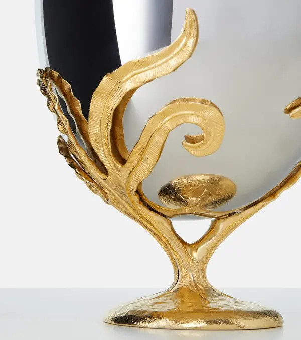 L'Objet Fern Gold-plated Stainless Steel Ice Bucket